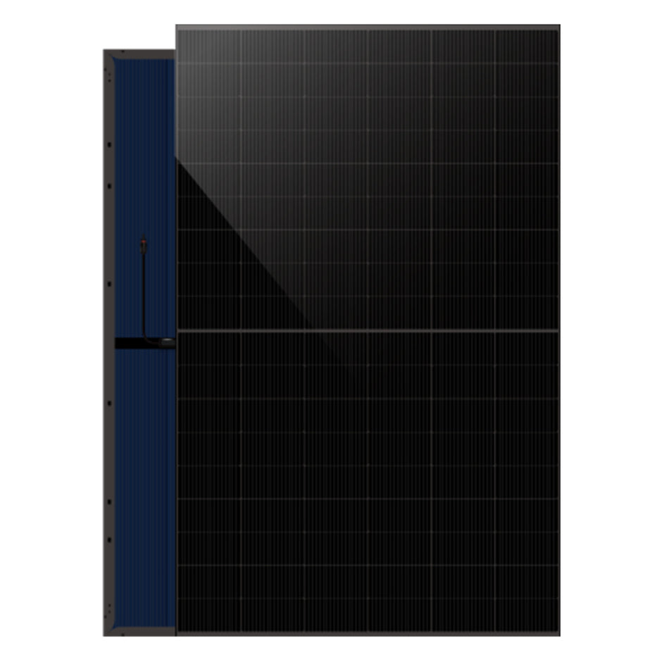 DAH Solar 500W Full-Screen Doppelglas Bifacial Full Black – Solarvie
