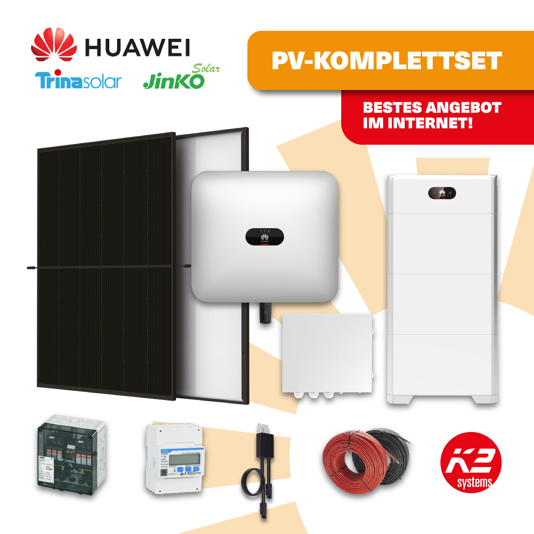 Huawei 5-15 kWp PV Anlage mit Speicher | Solarvie