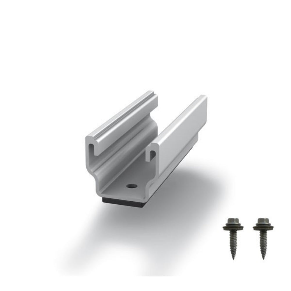 K2 Systems K2 MultiRail RK2 MUR 0,10m SET mit EPDM Band und Schrauben ...