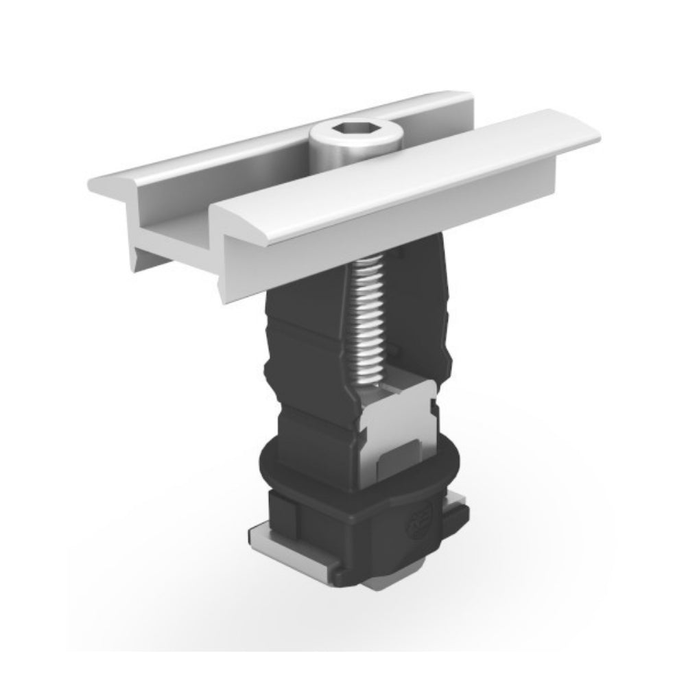 K2 Systems MC SET Clamp 25-40 K2 universal module middle clamp SILVER ...
